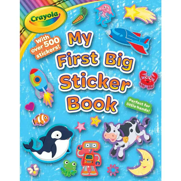 Crayola: My First Big Sticker Book – Elladees Boutique at Dear Yesteryear